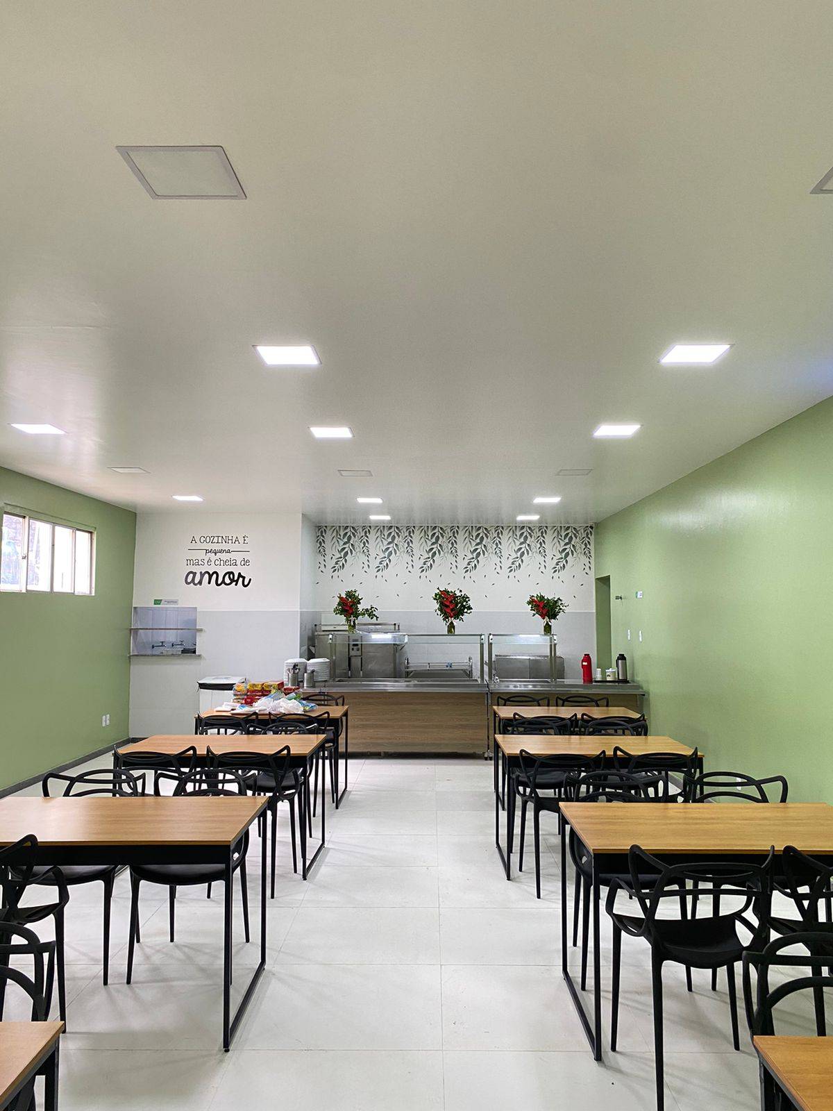 Obras e reforma de cozinha e refeitório do INAC - Concluído | Santa ...